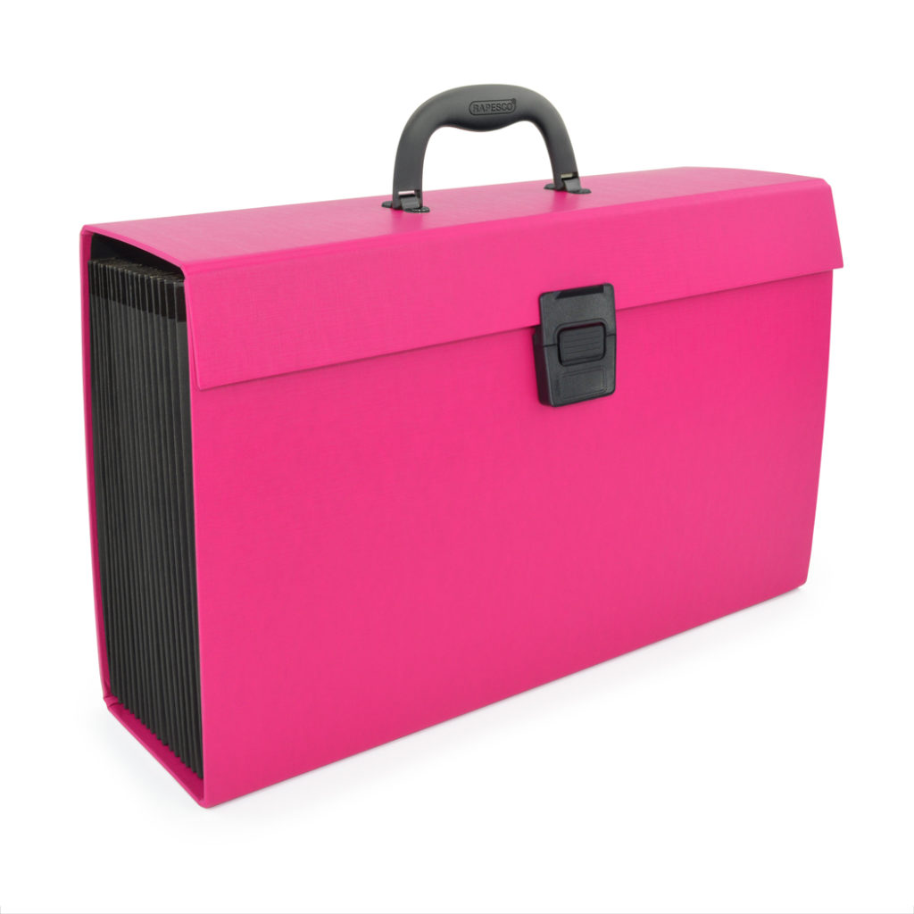 Expanding Box File Document Organiser 19 Pocket (Hot Pink) | Rapesco ... Expanding Box File Document Organiser 19 Pocket (Hot Pink) | Rapesco ...