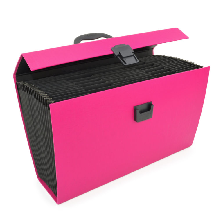 Expanding Box File Document Organiser 19 Pocket (Hot Pink) | Rapesco ... Expanding Box File Document Organiser 19 Pocket (Hot Pink) | Rapesco ...